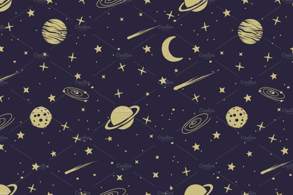 Vintage space background – MasterBundles