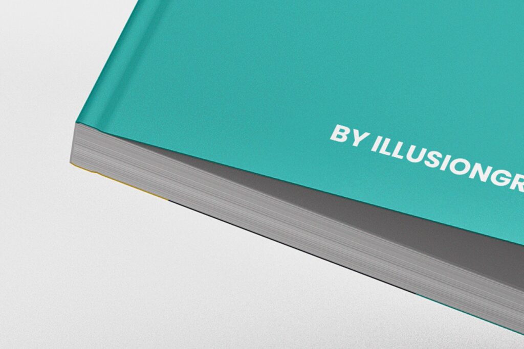 Soft Cover Book Mockup - A4 – MasterBundles