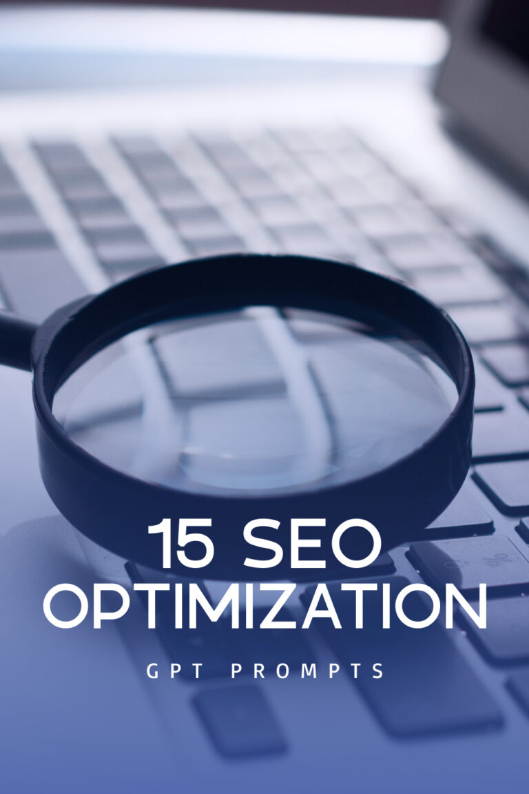 15 Seo Optimization GPT Prompts – MasterBundles