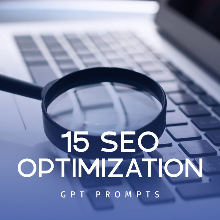 15 Seo Optimization GPT Prompts – MasterBundles