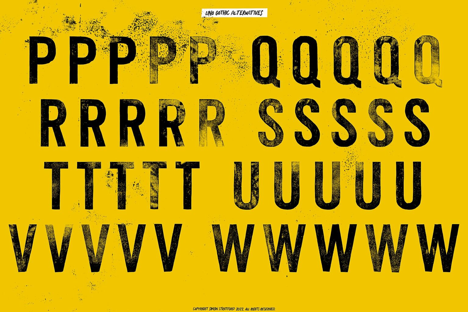 Display Font Lino Gothic – MasterBundles