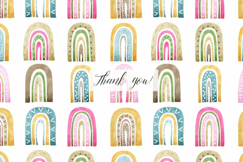 Watercolor Boho Rainbows Set – MasterBundles