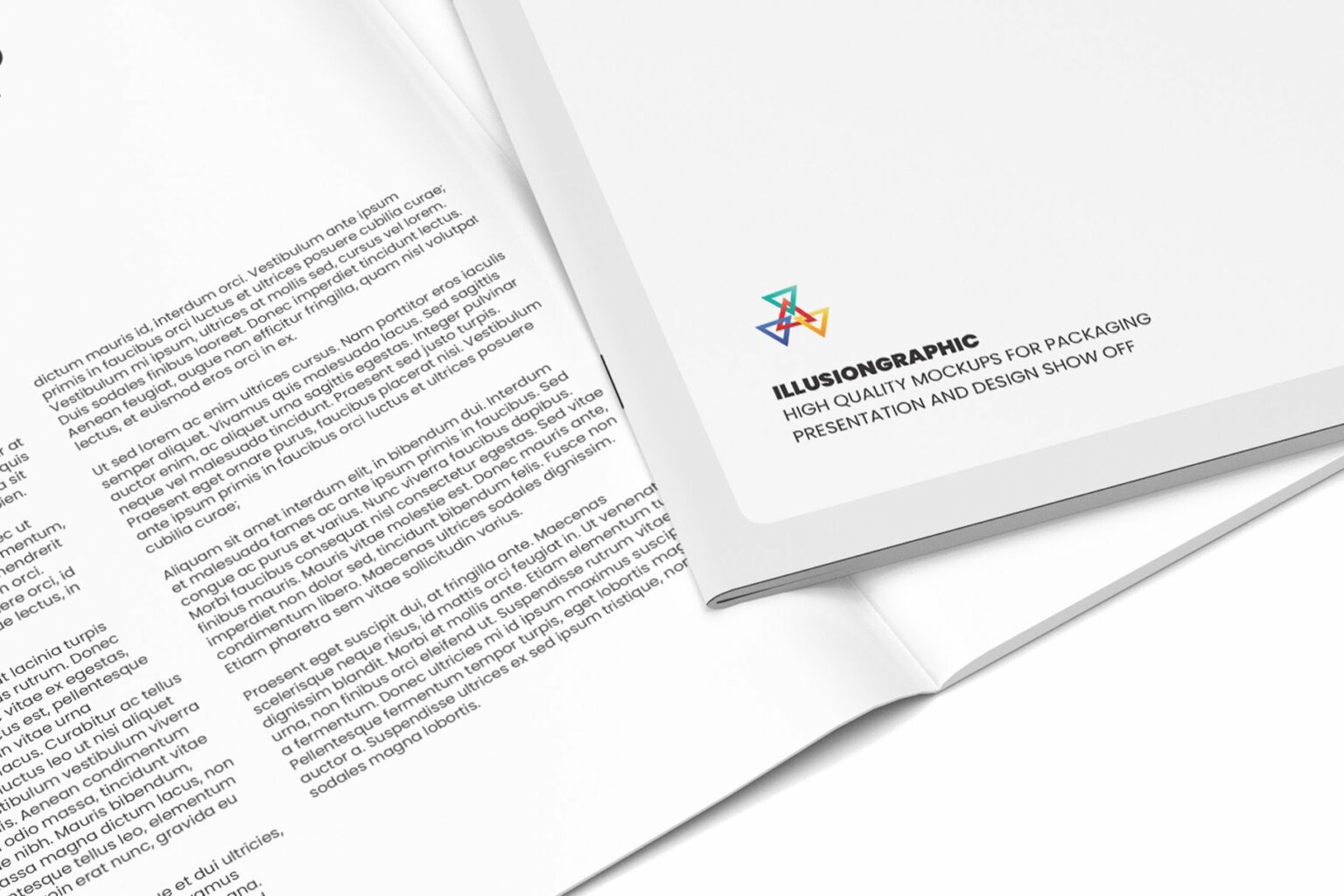 A4 Portrait Magazine Brochure Mockup – MasterBundles