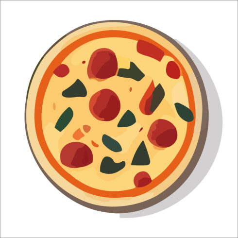 16 Pizza Vector Illustrations - MasterBundles