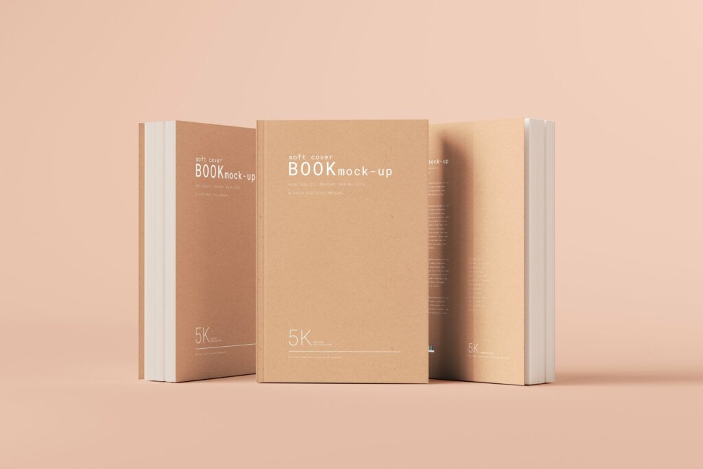 Soft Cover Book Mockups – MasterBundles
