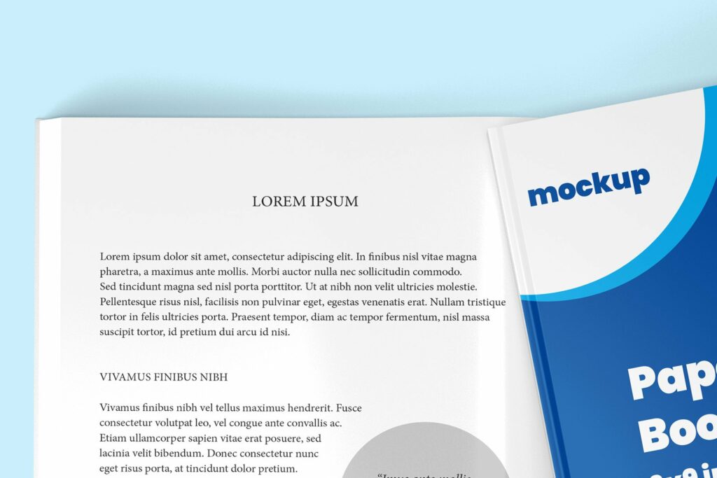 Paperback Book Mockup - 6x9 inch – MasterBundles