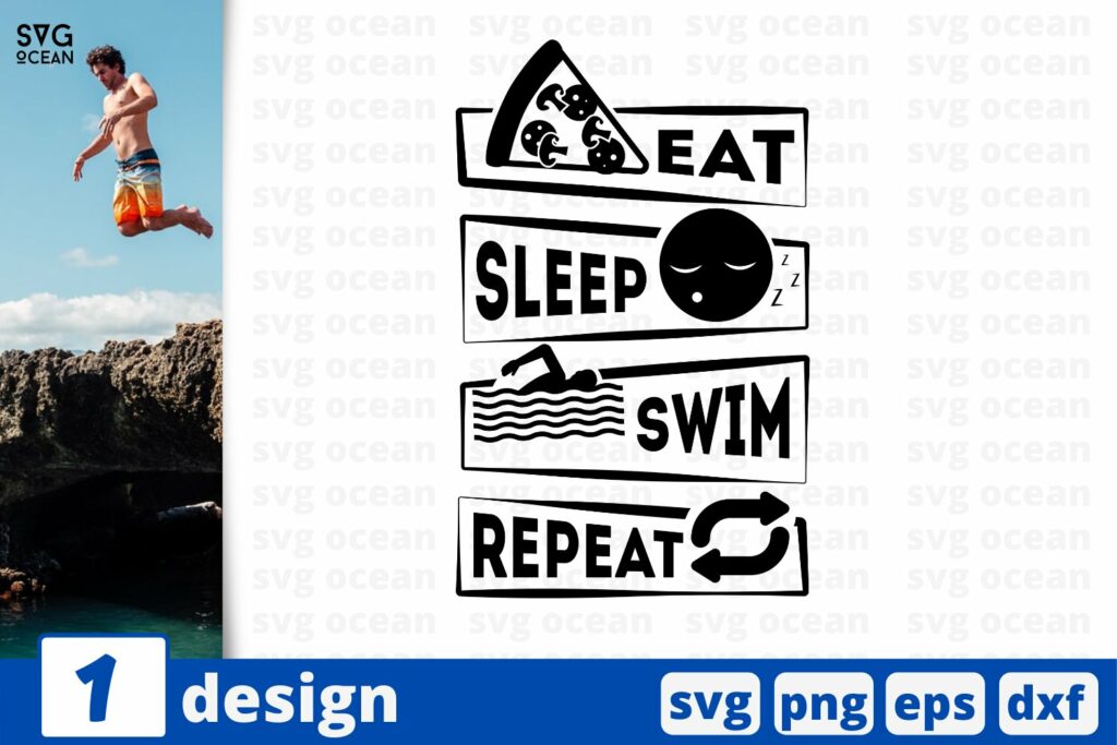 Swimming SVG Bundle – MasterBundles