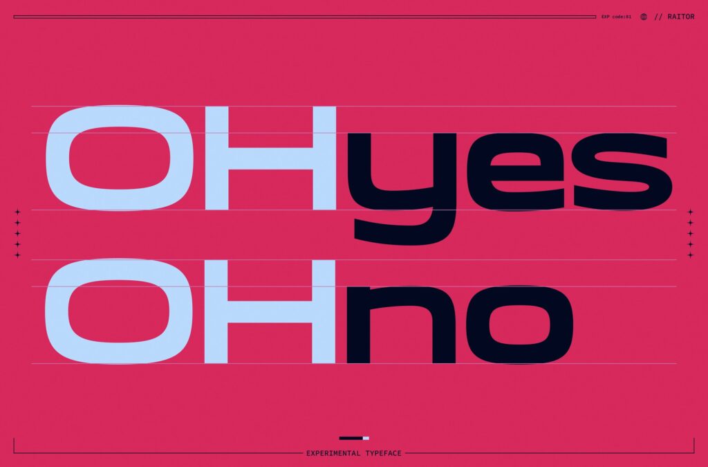 Raitor - Futuristic Display Fonts – MasterBundles