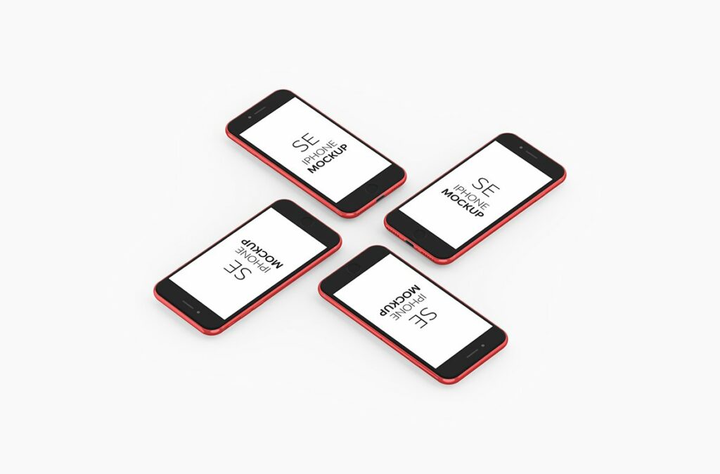 iPhone SE Mockup – MasterBundles