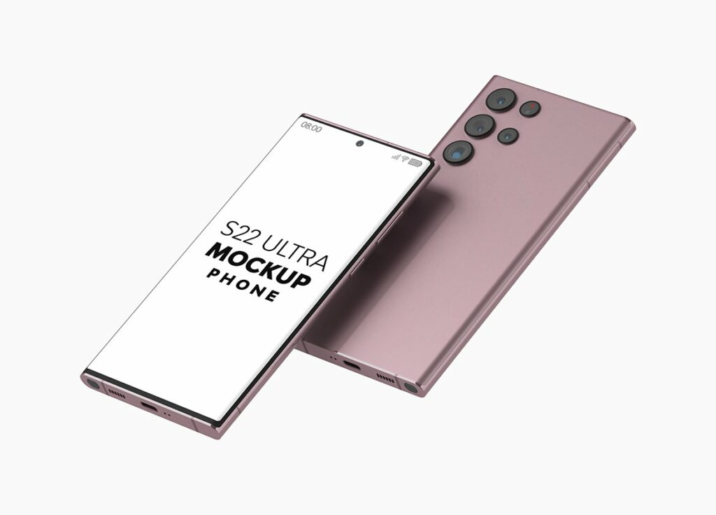 S22 Ultra Phone Mockup – MasterBundles