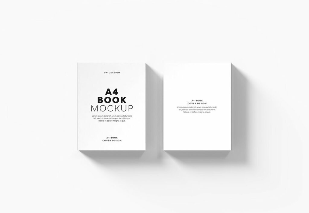 A4 Book Mockup – MasterBundles