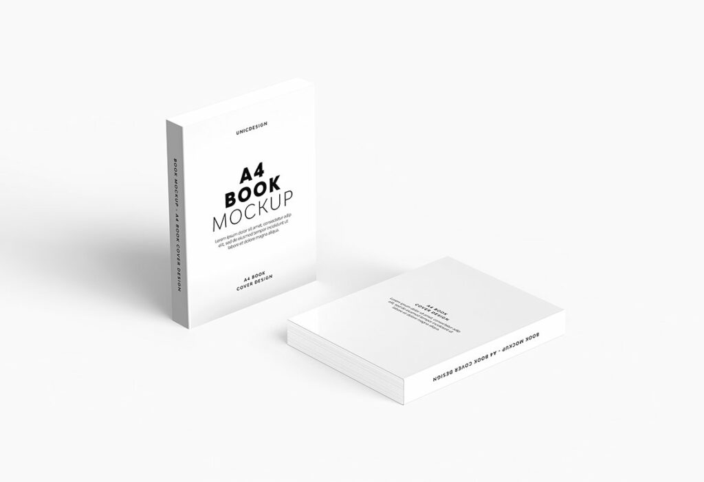 A4 Book Mockup – MasterBundles