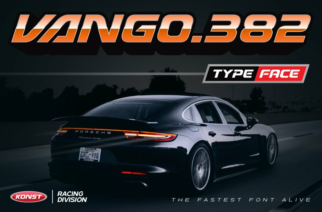 VANGO - Automotive Speed Font – MasterBundles