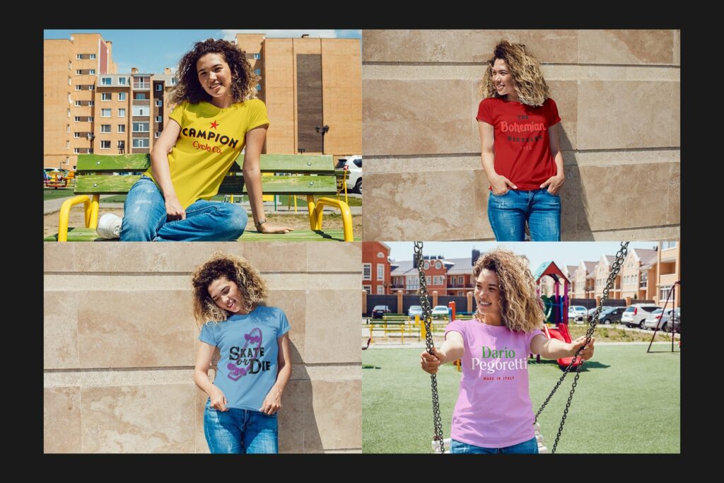 T-Shirt Mock-Up Set – MasterBundles