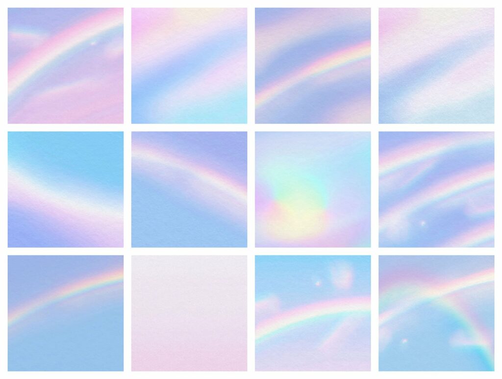 Unicorn Rainbow Paper Textures – MasterBundles