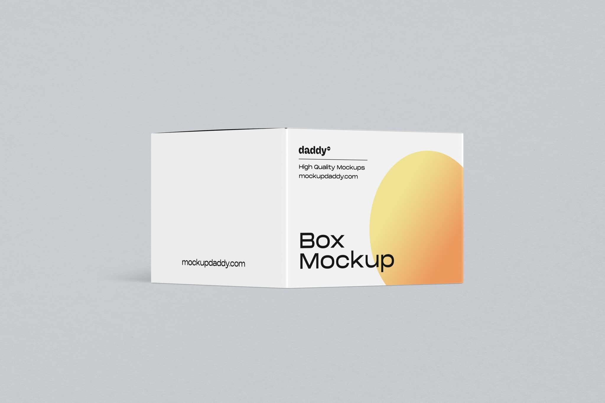 Square Box Mockup – MasterBundles