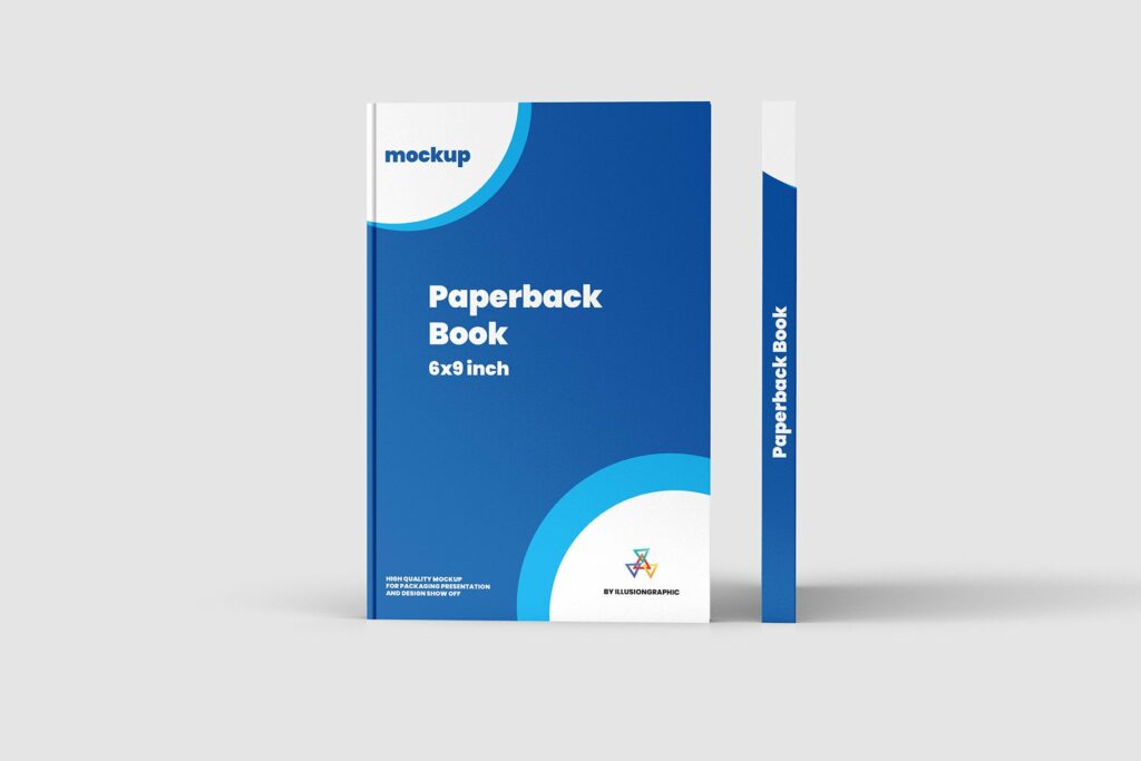 Paperback Book Mockup - 6x9 inch – MasterBundles