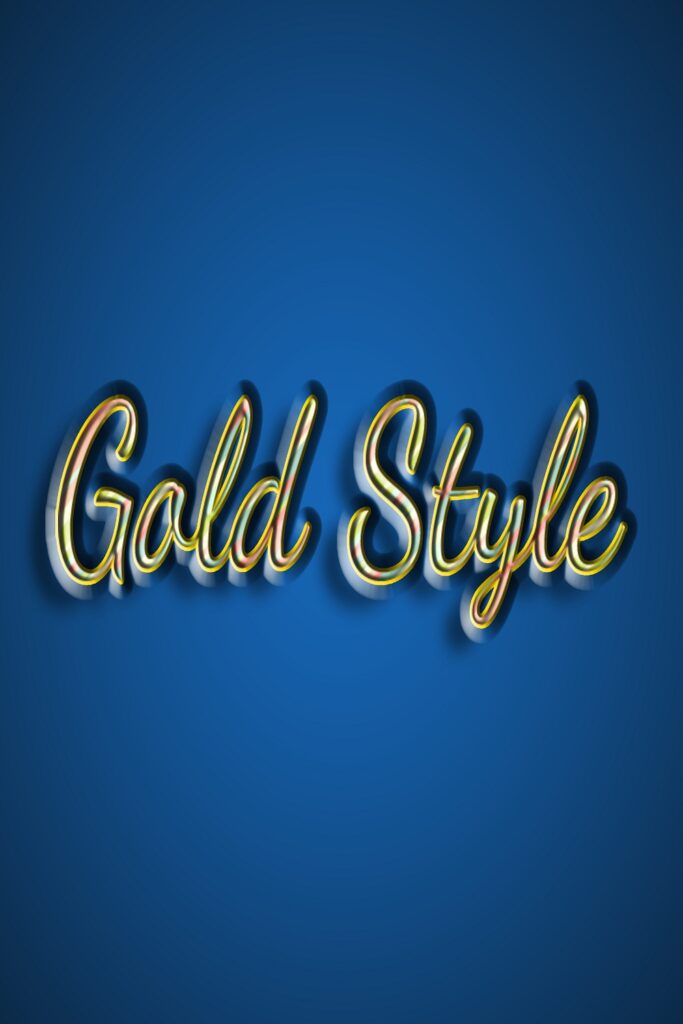 4k colored golden text effect . - MasterBundles