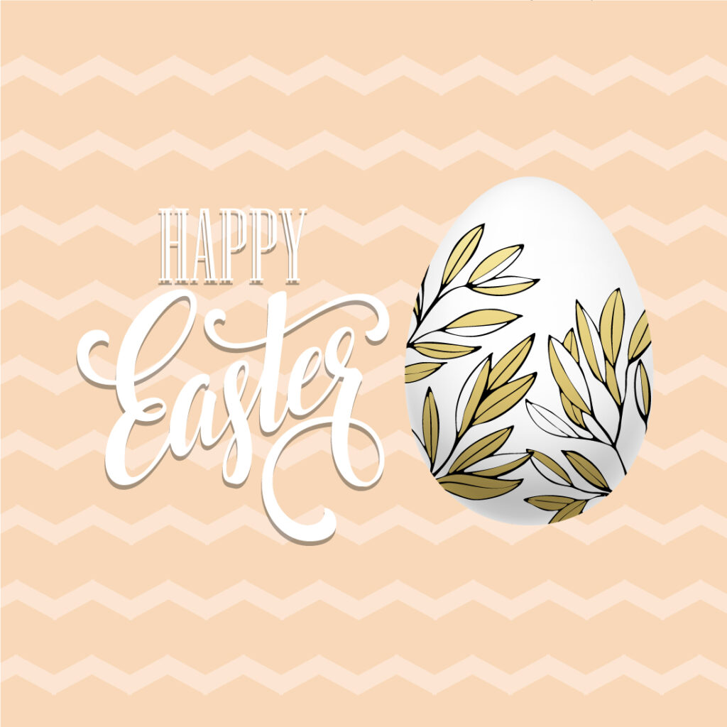 colorful Easter poster! - MasterBundles