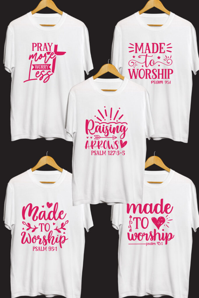 Bible SVG T Shirt Designs Bundle - MasterBundles