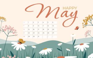 Free Month of May Calendar – MasterBundles