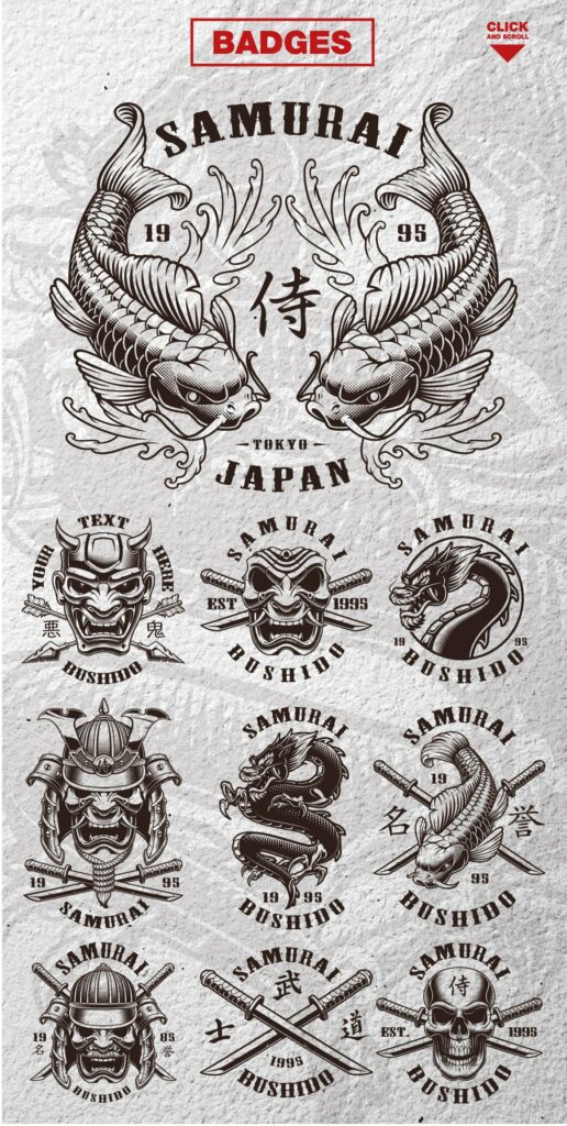 Samurai Design Bundle – MasterBundles