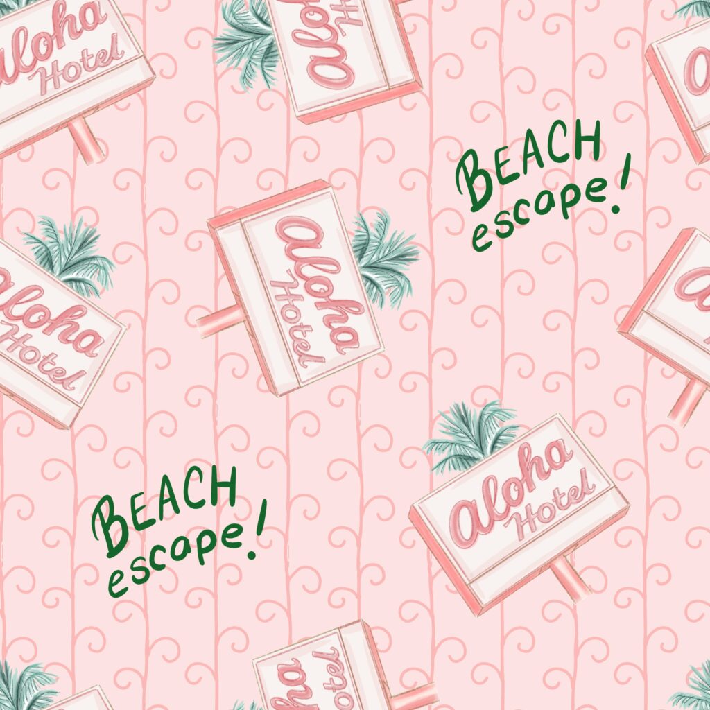 Beach seamless patterns – MasterBundles
