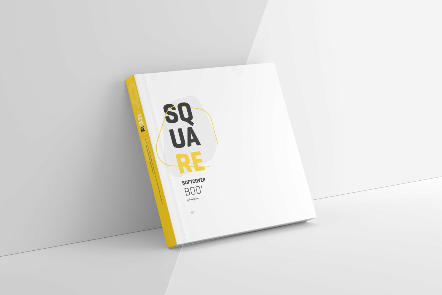 Square Softcover Book Mockup – MasterBundles