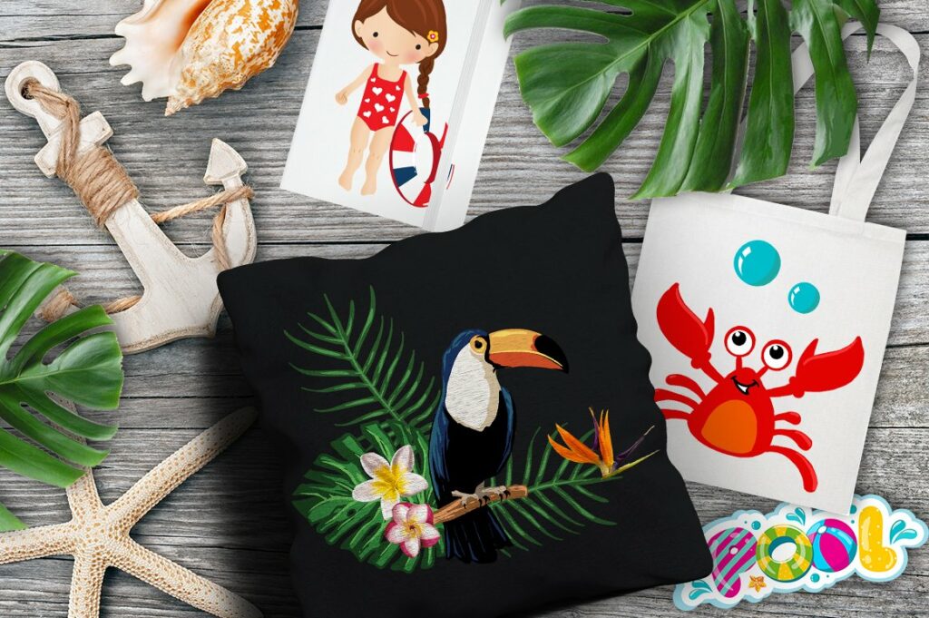 Summer Clipart Bundle - 126 cliparts – MasterBundles