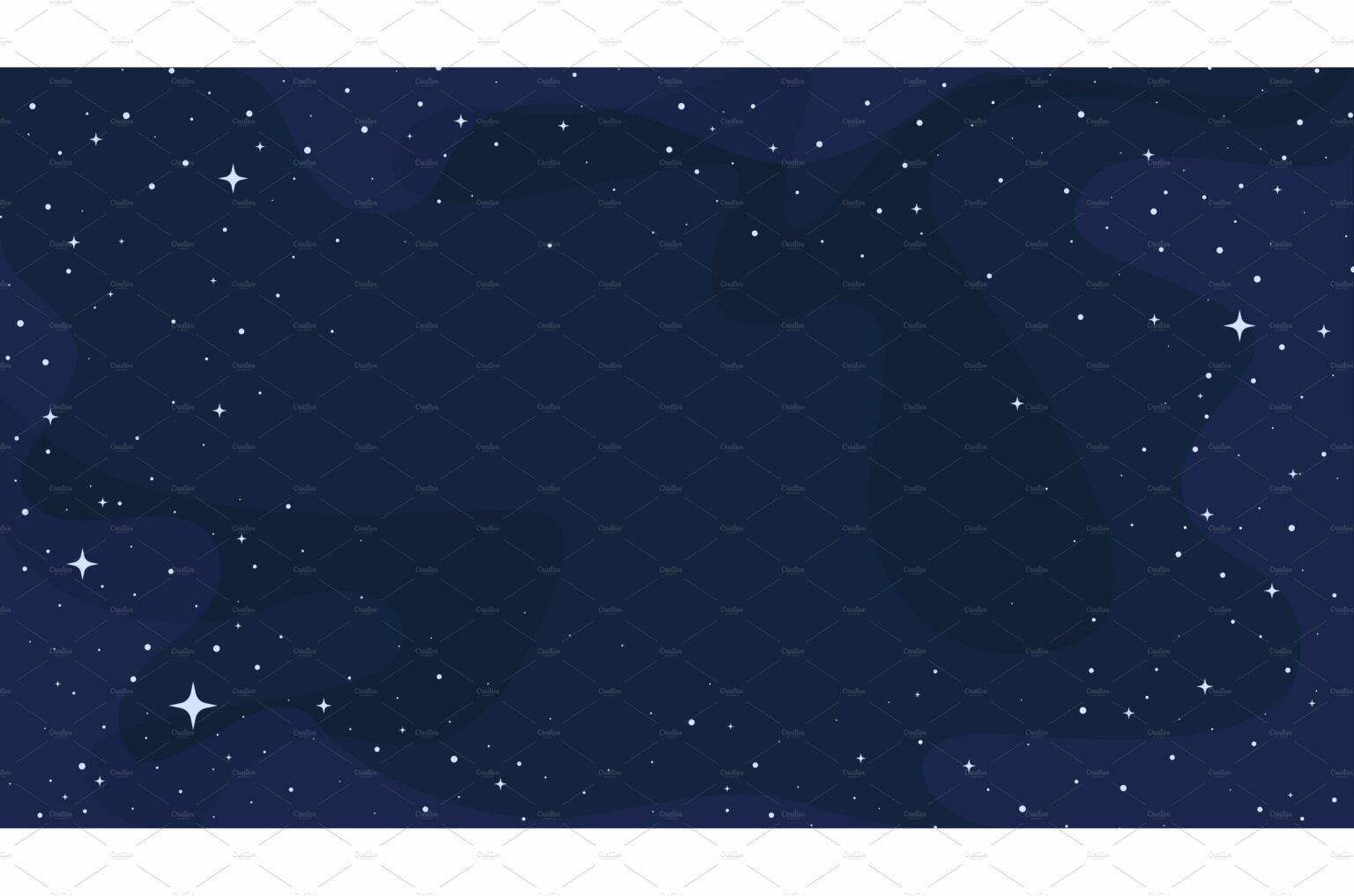 Outer space. Cosmos with stars – MasterBundles