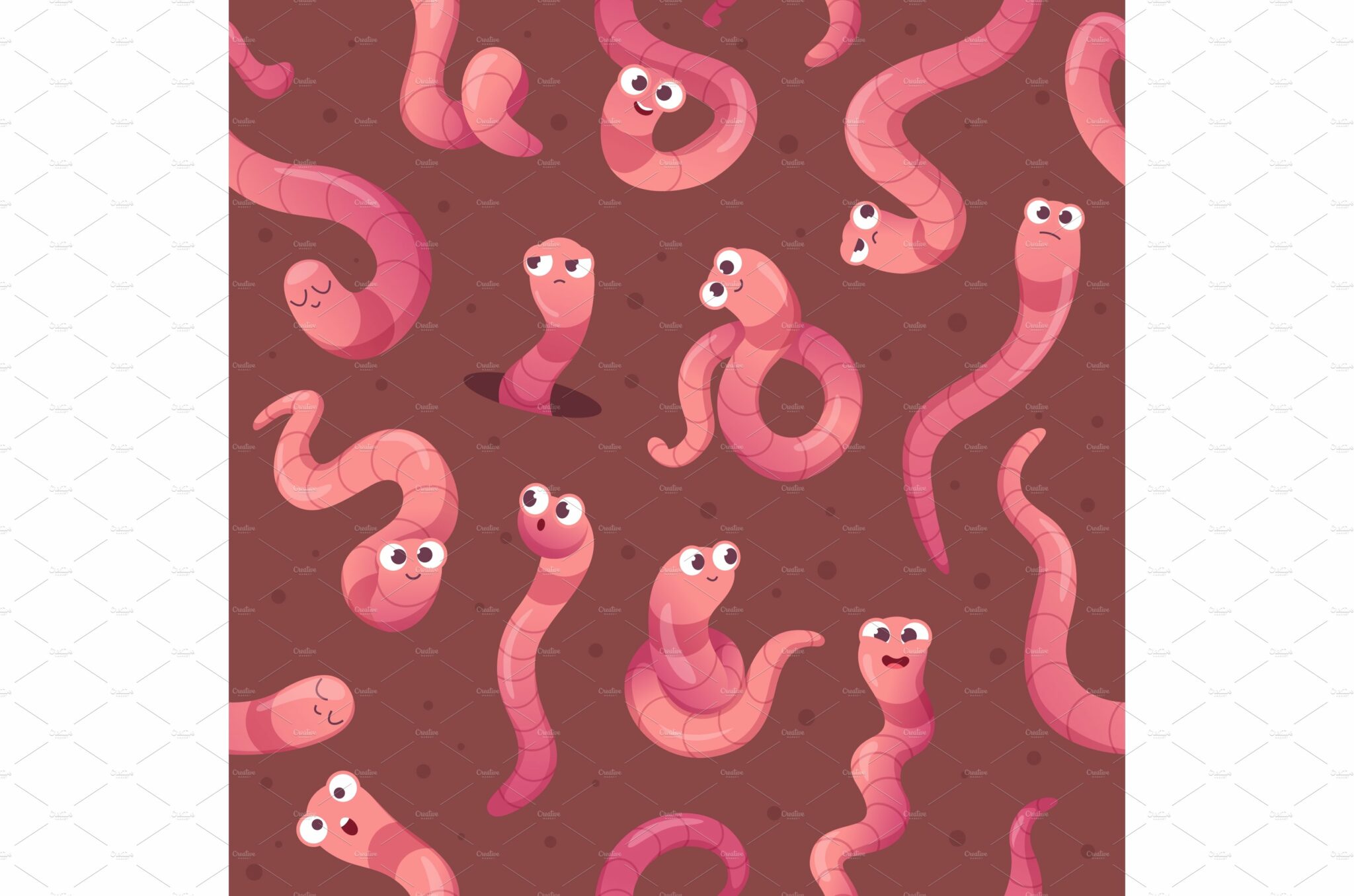 Worms pattern. Crawlers in action – MasterBundles