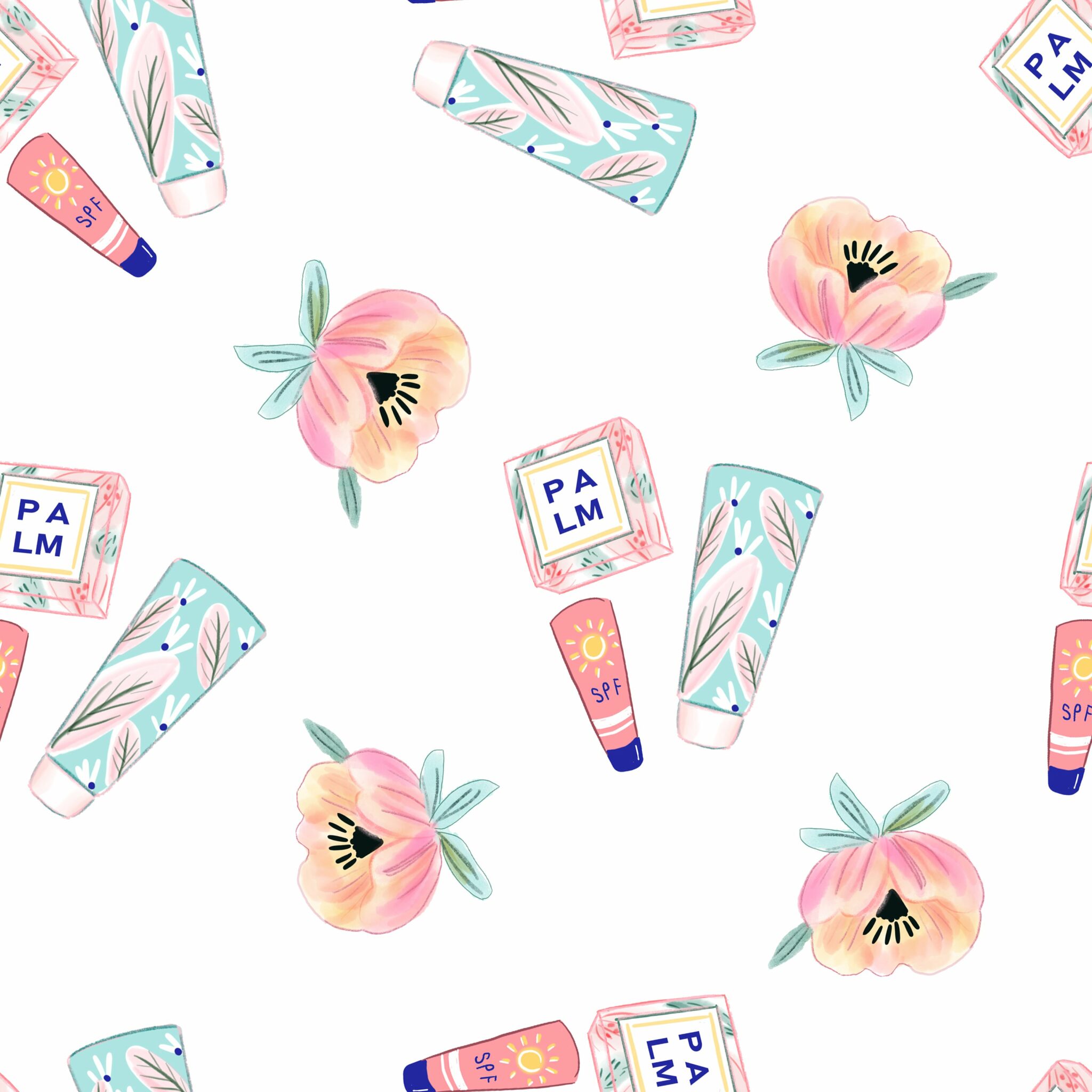 Beach seamless patterns – MasterBundles