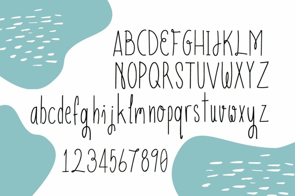 seaside vineyard font – MasterBundles