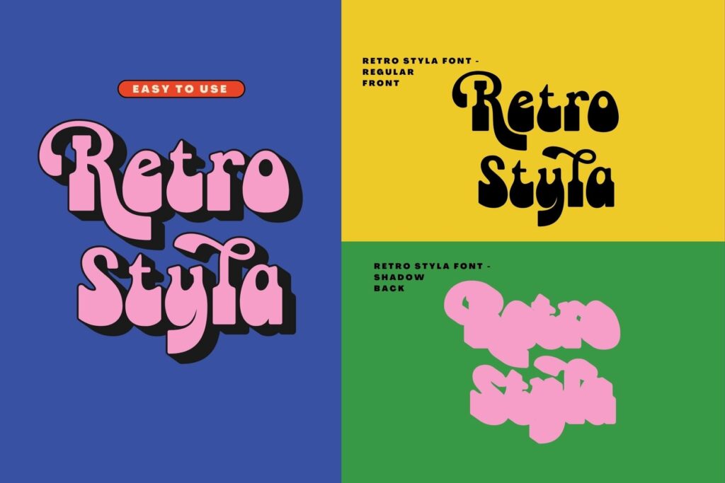 Retro Styla - Retro Font – MasterBundles