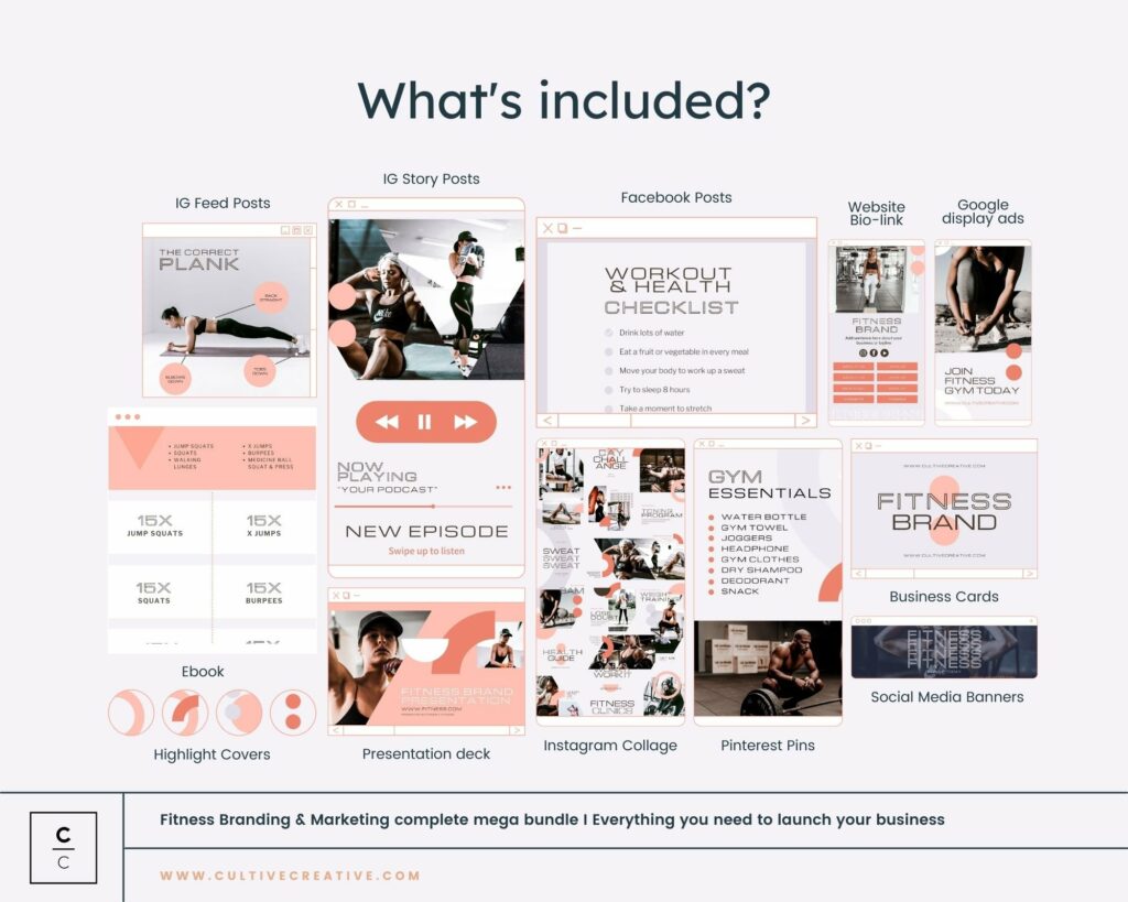 Fitness Complete Brand and Marketing – MasterBundles