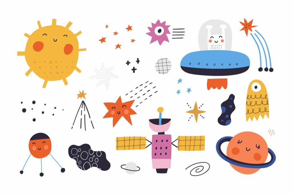 Outer Space Clipart Collection – MasterBundles