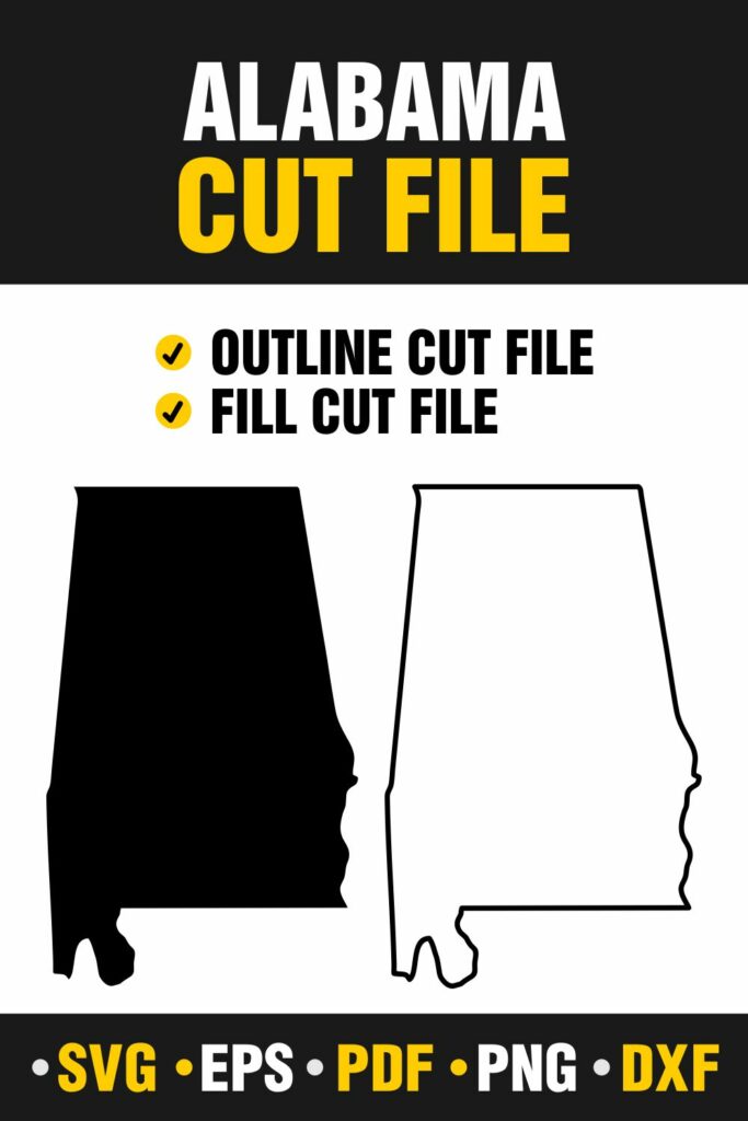Alabama SVG, PNG, PDF, EPS & DXF - MasterBundles