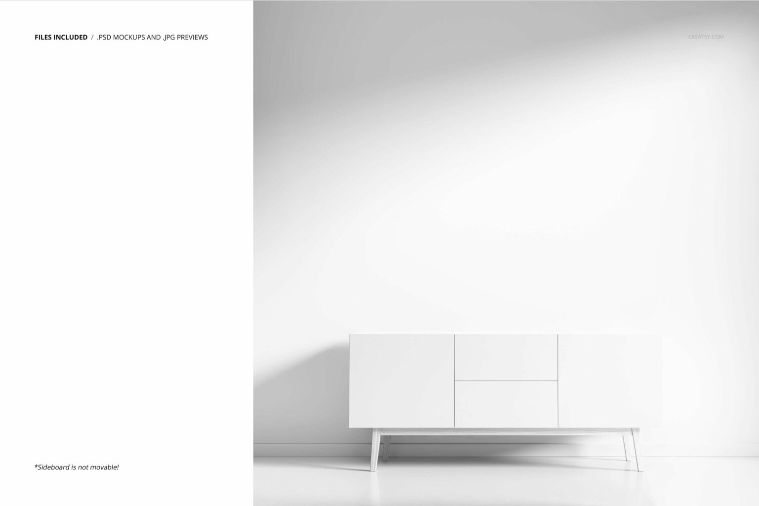 Aluminium Metal Print Mockup Scene – MasterBundles