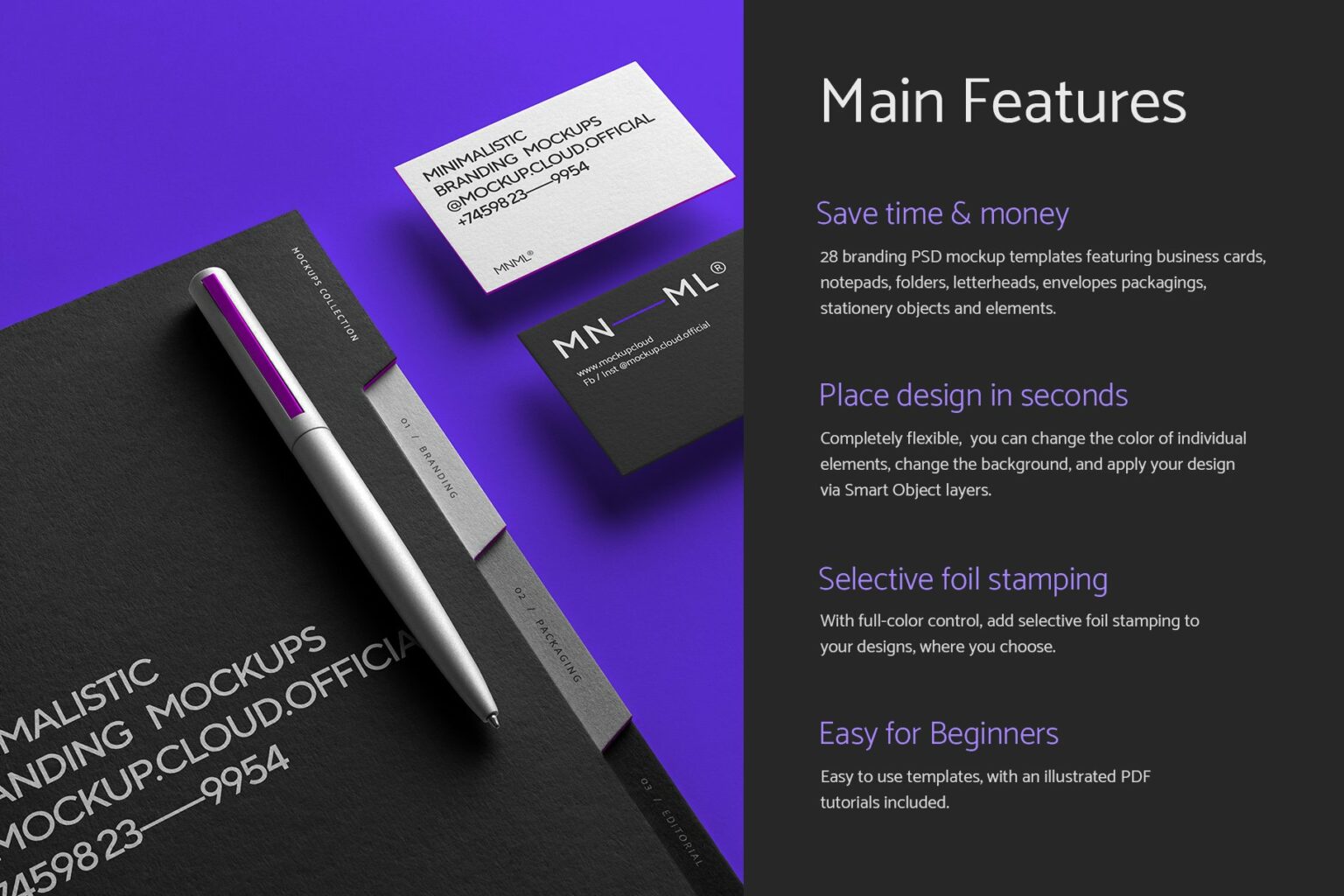 MNML / Branding Mockup – MasterBundles