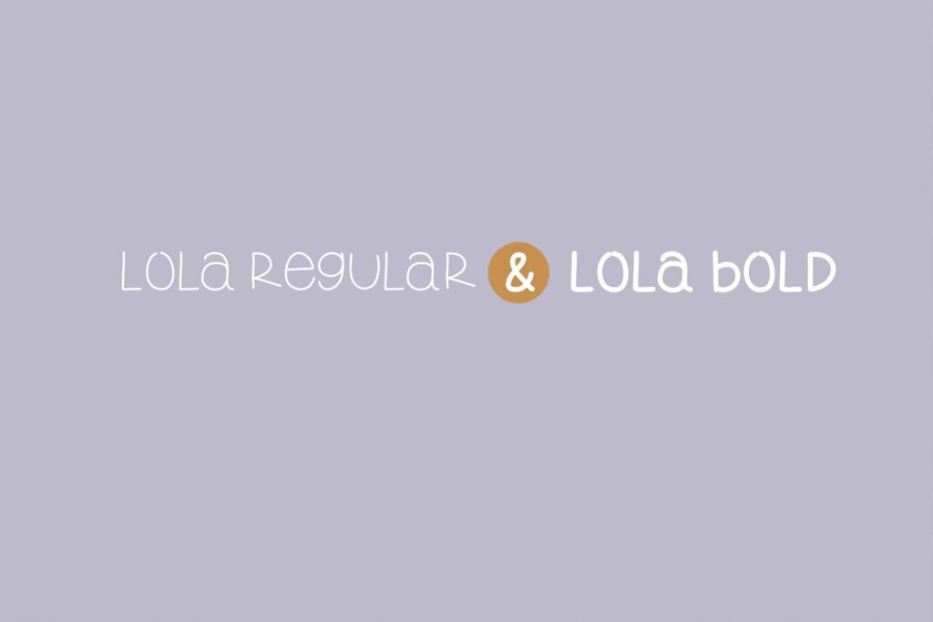 Lola Font Family – MasterBundles
