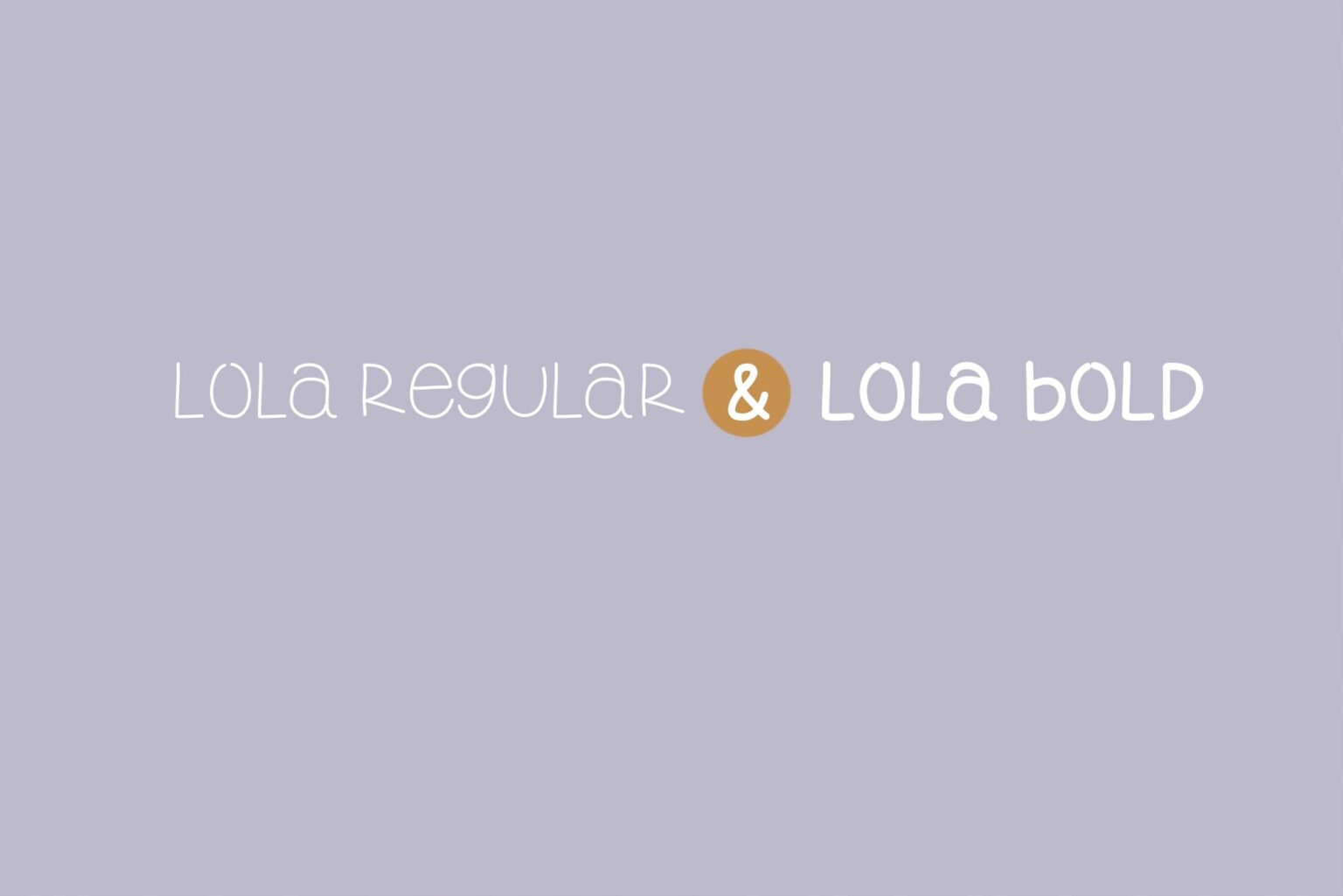 Lola Font Family – MasterBundles