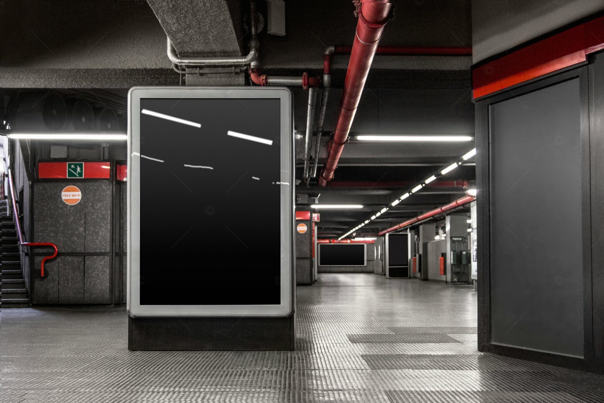 Subway Underground Mock-up – MasterBundles