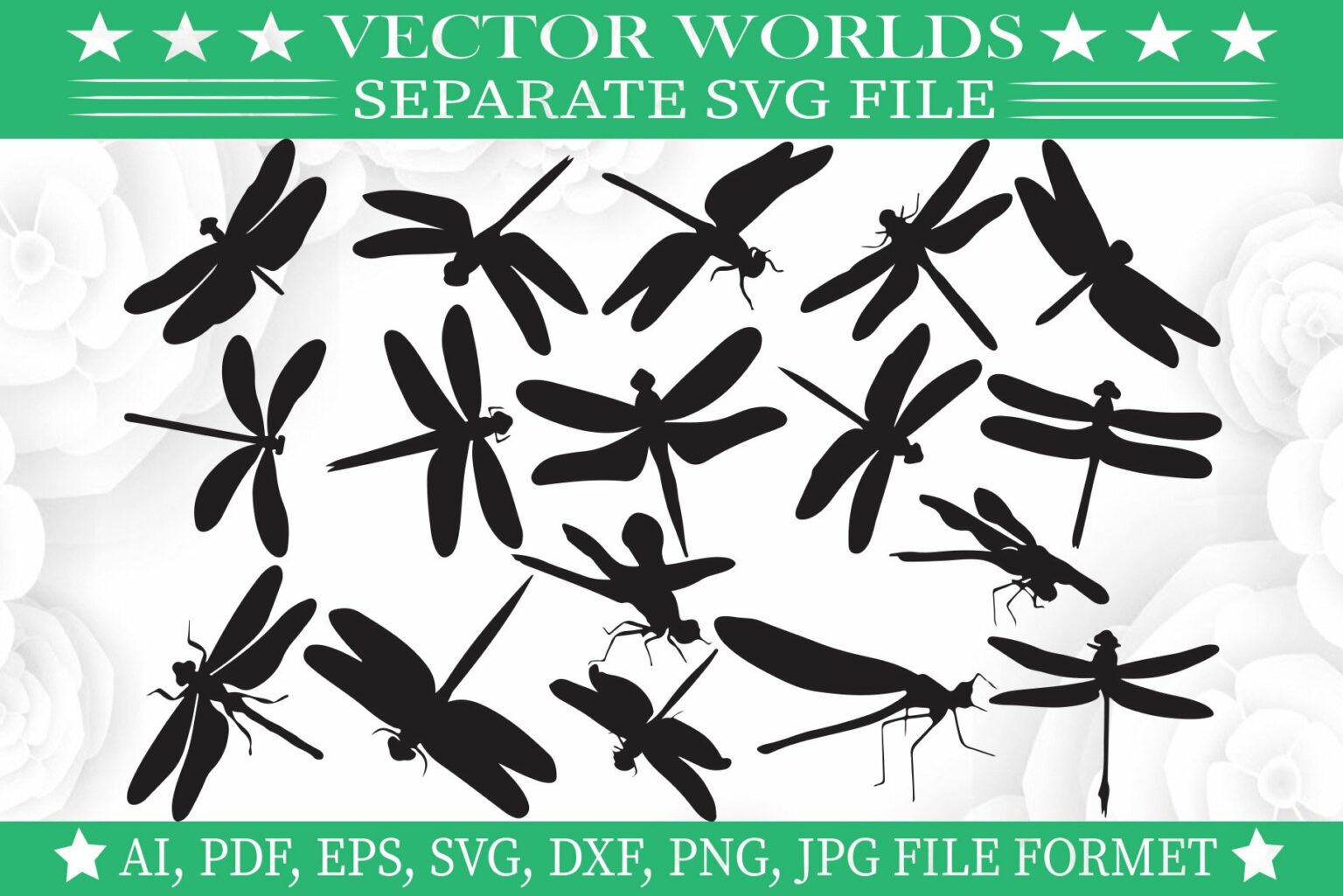 Dragonfly Svg, Dragon, Fly Svg – MasterBundles