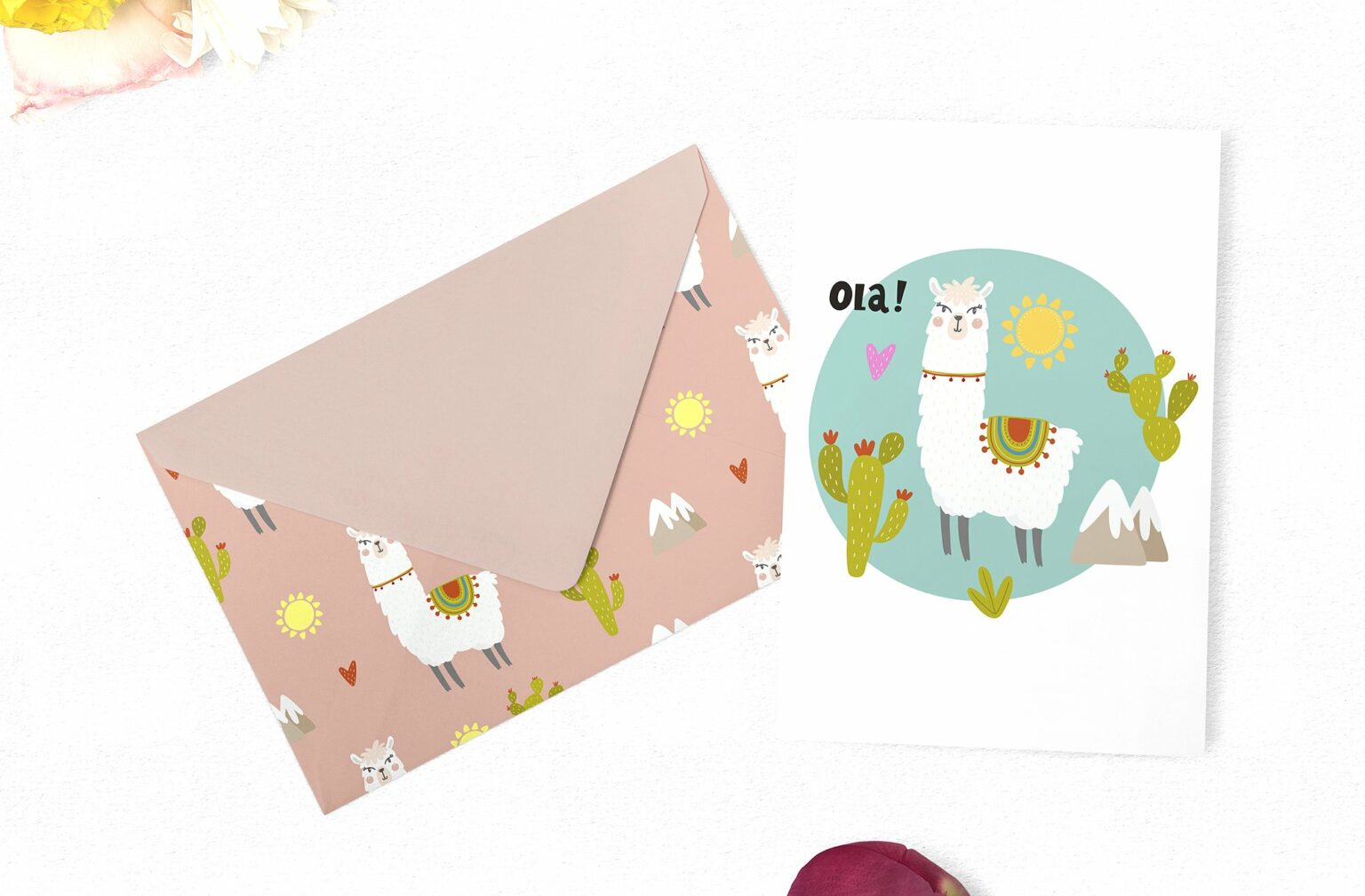 Alpaca and Sloth. Christmas Sloth – MasterBundles