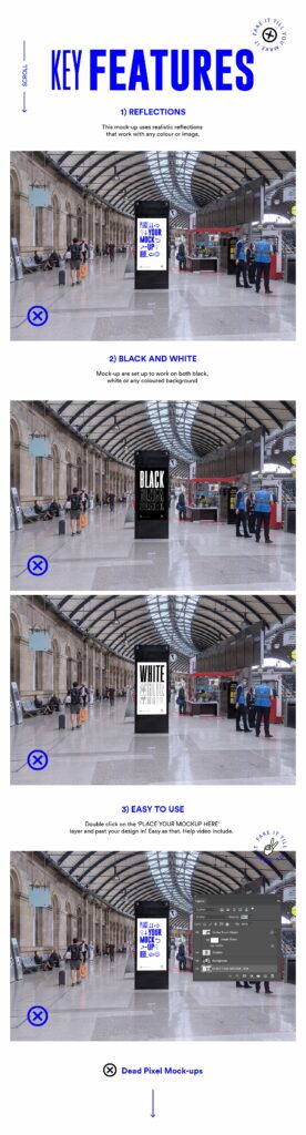 Digital Poster Mockup – MasterBundles
