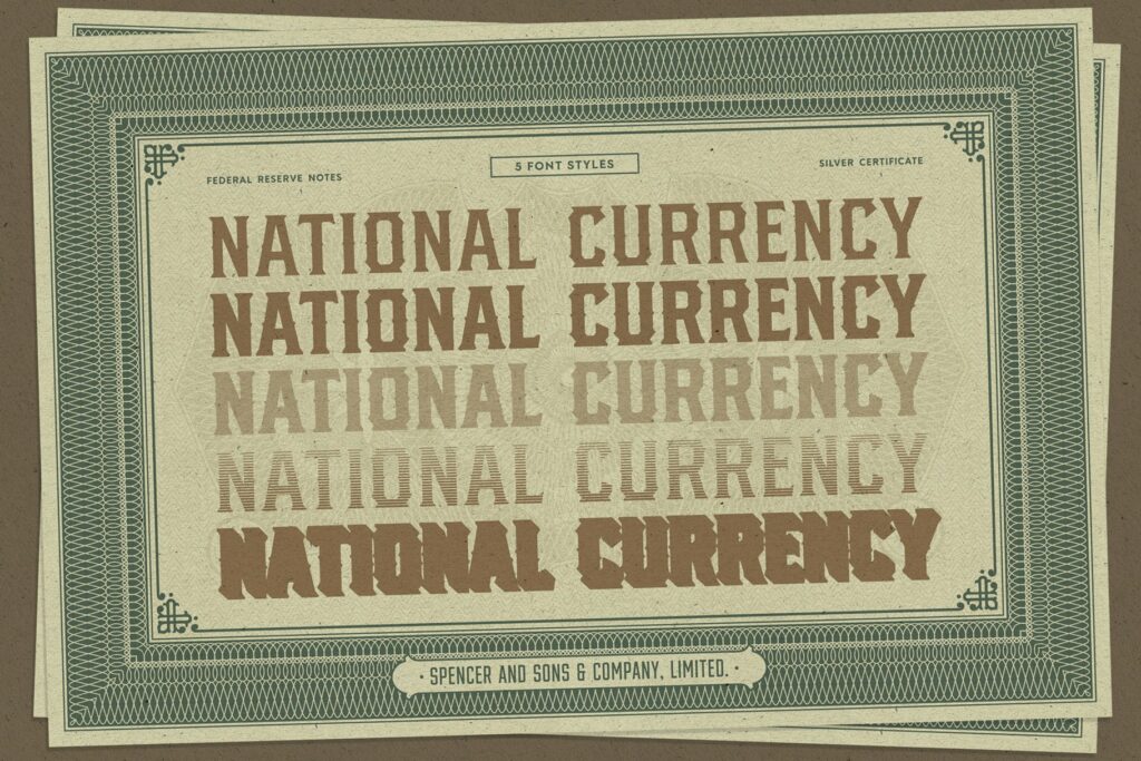 S&S National Currency Font Bundle – MasterBundles