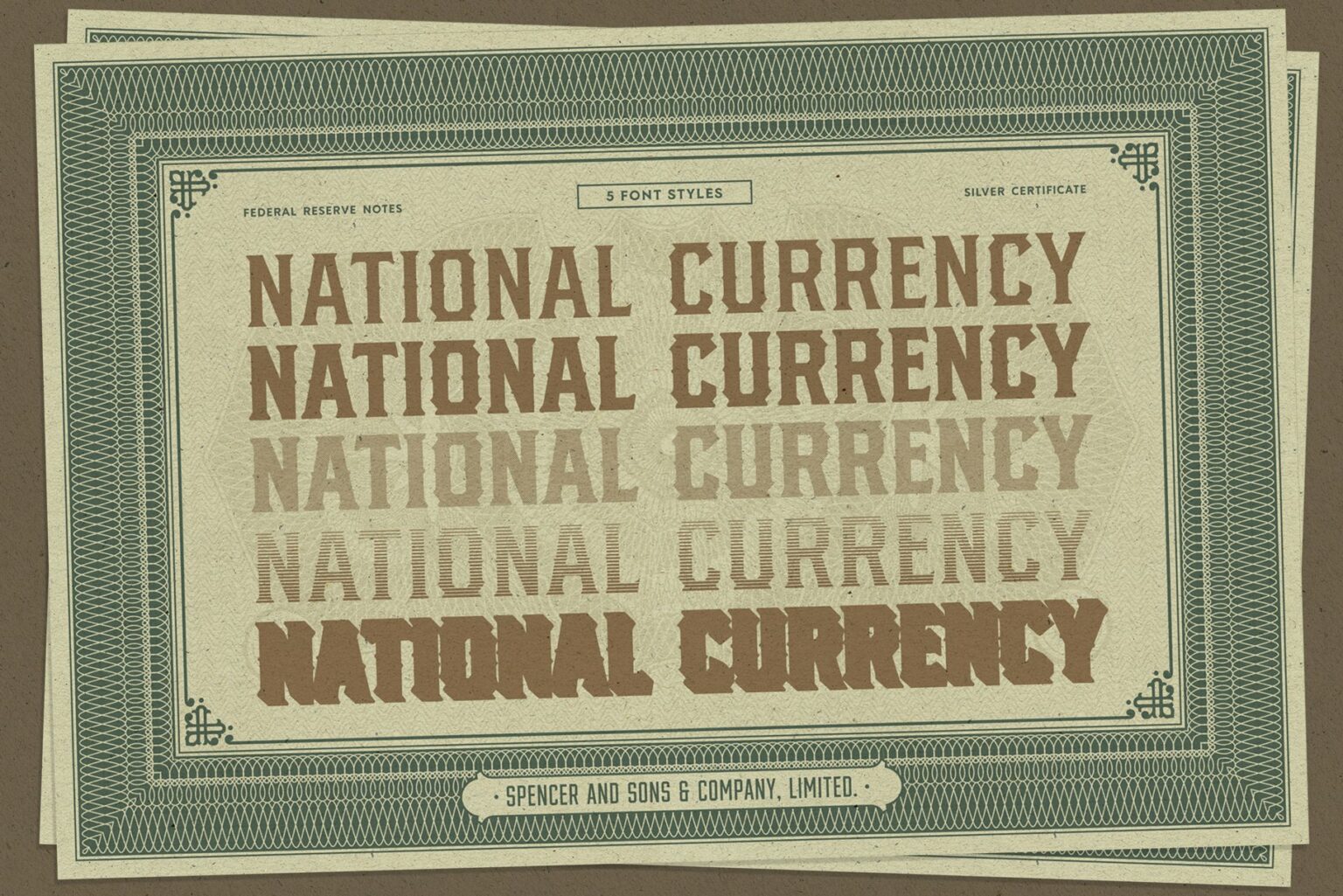 S&S National Currency Font Bundle – MasterBundles