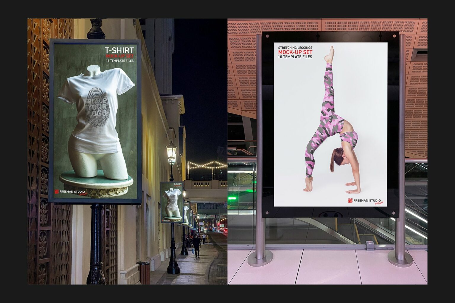 Dubai Billboards Mock-Up Set – MasterBundles