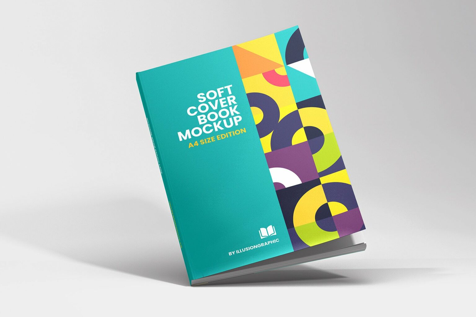 Soft Cover Book Mockup - A4 – MasterBundles