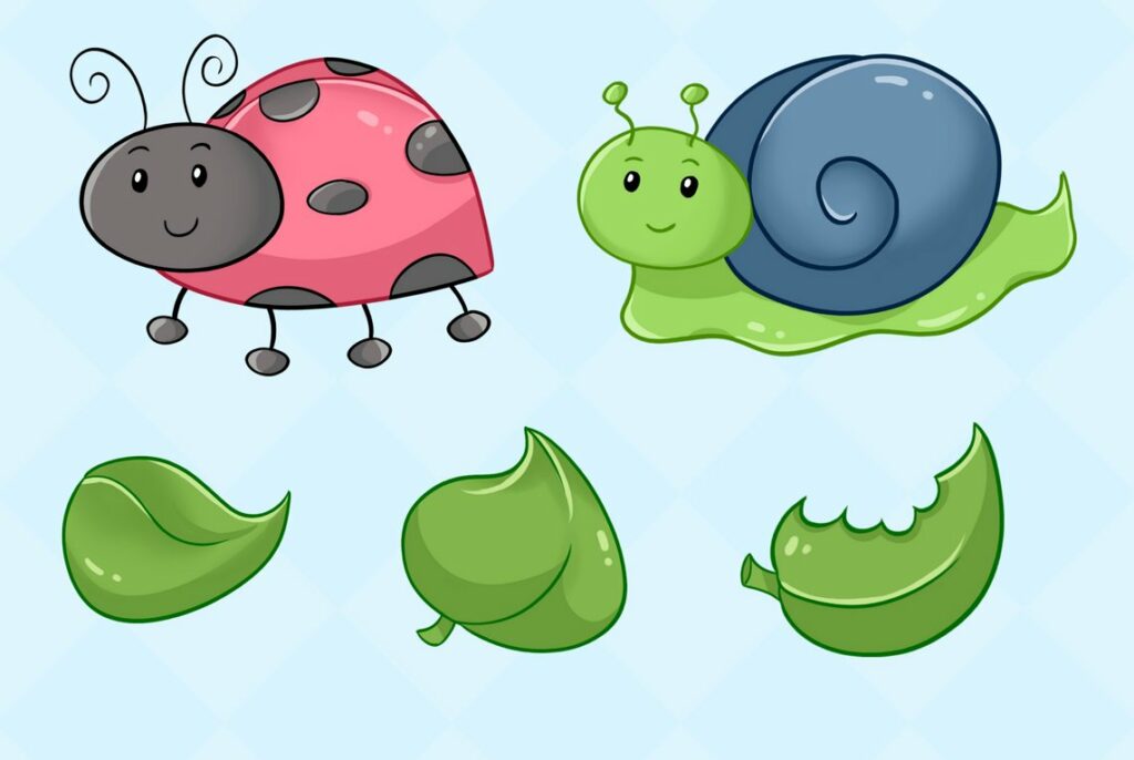 Bugs and Creepy Crawlers Clip Art – MasterBundles